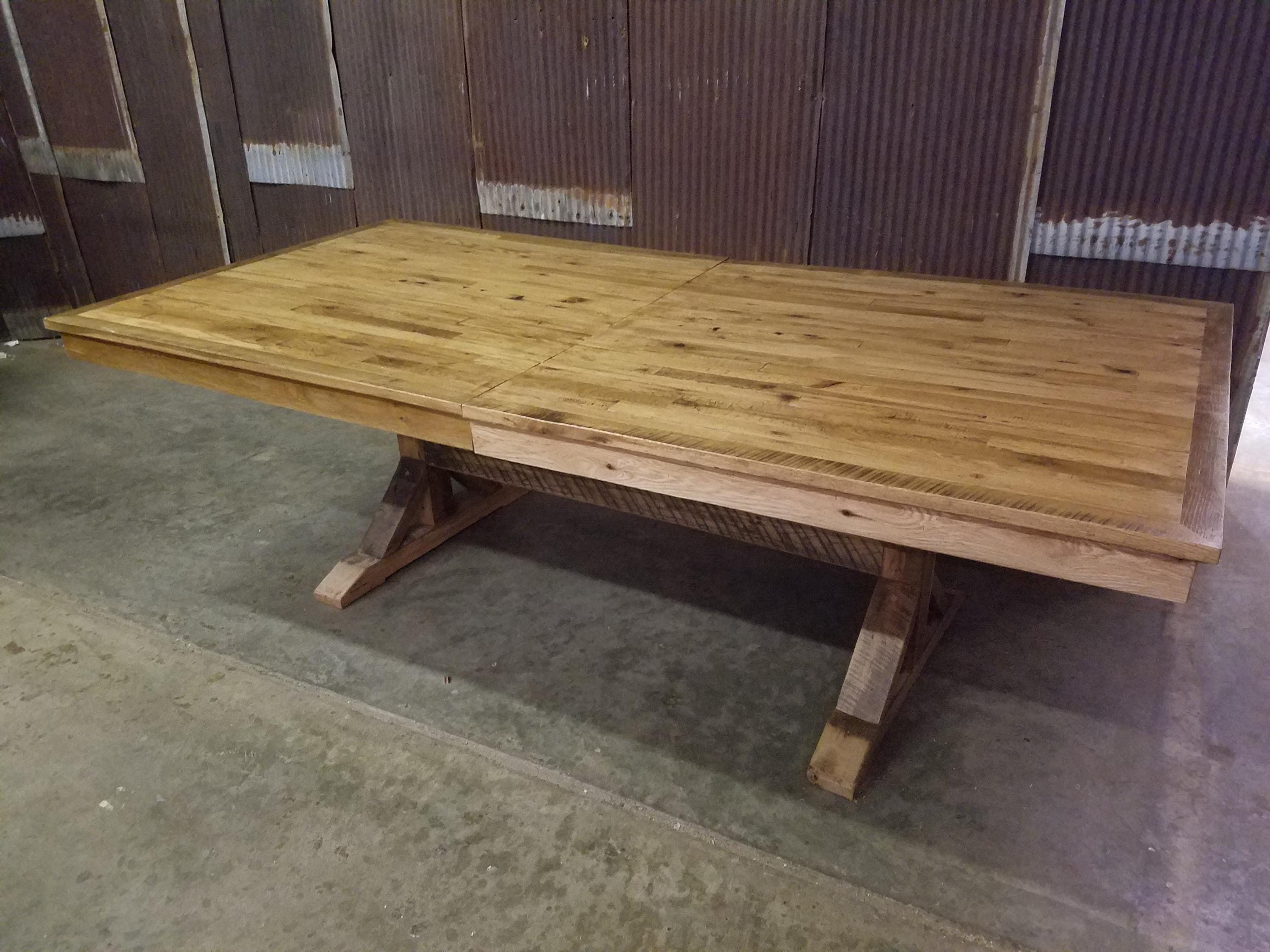 Custom Reclaimed Wood Poker Table, Hidden Game Table, Handmade Card ...