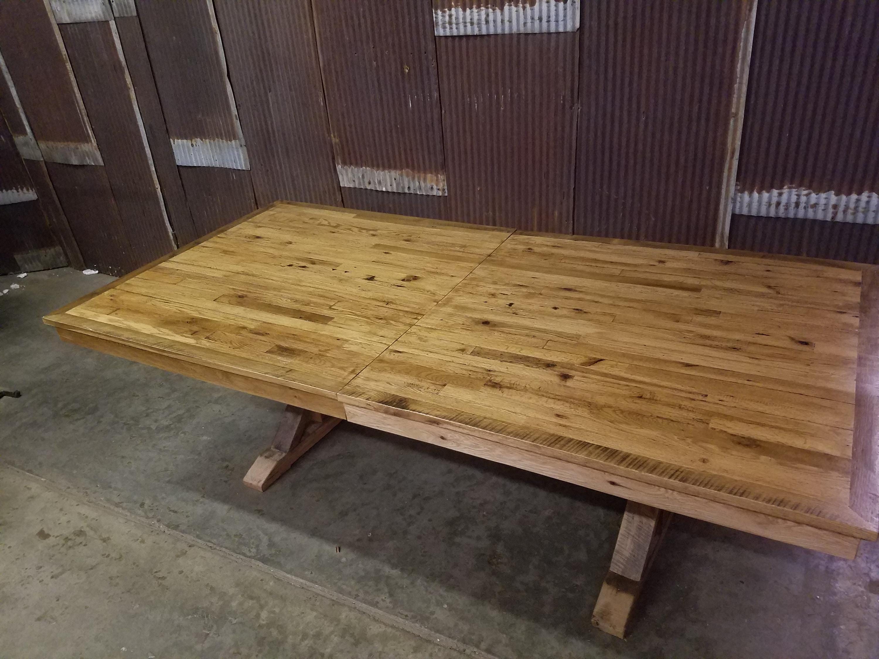 Custom Reclaimed Wood Poker Table, Hidden Game Table, Handmade Card ...