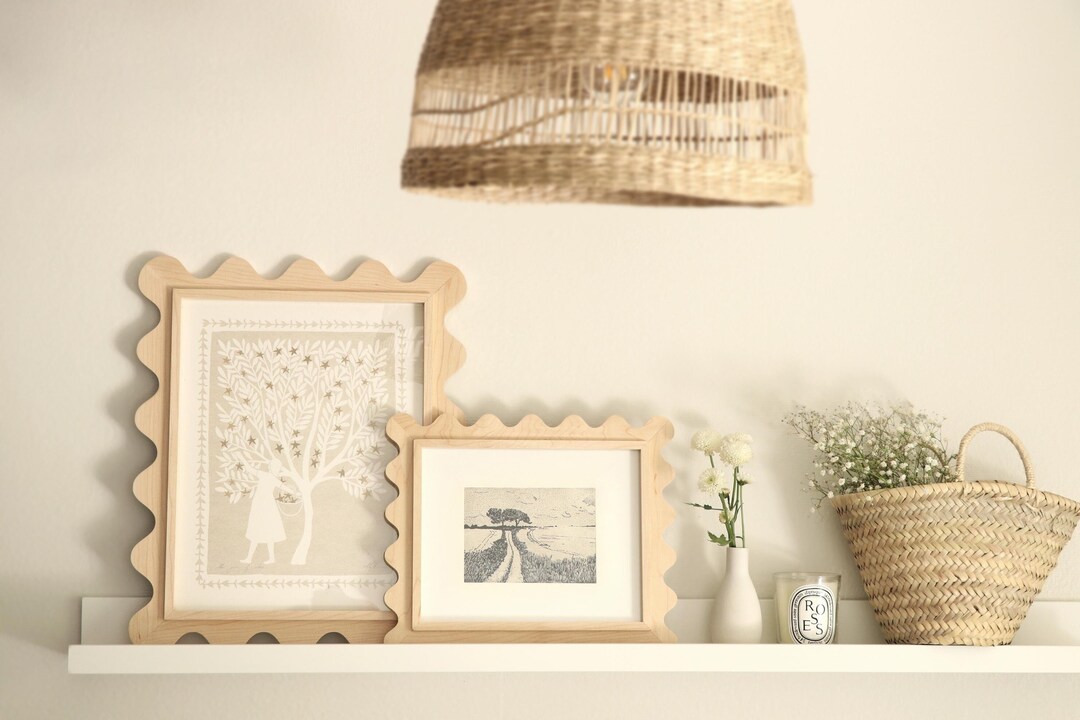 Custom Picture Frame - Handmade Rustic Home Decor, Custom Size Photo Frame, Perfect Gift for All ...