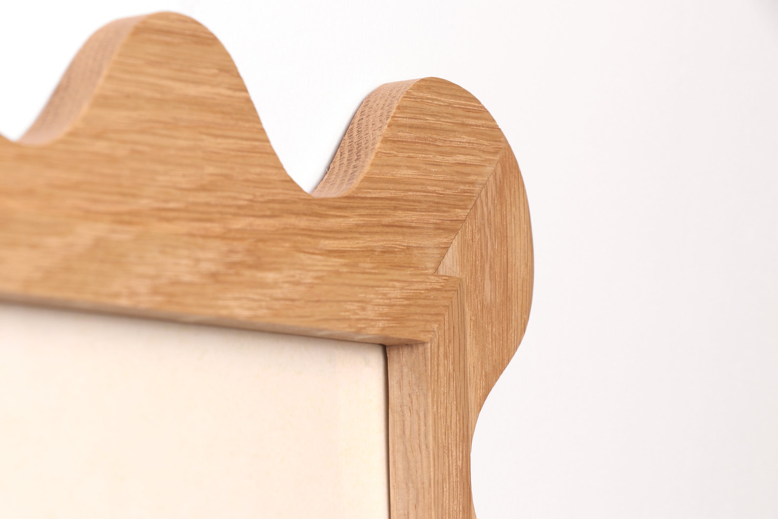 Oak Wood Scalloped Picture Frame, 19.75x27.5 - Etsy