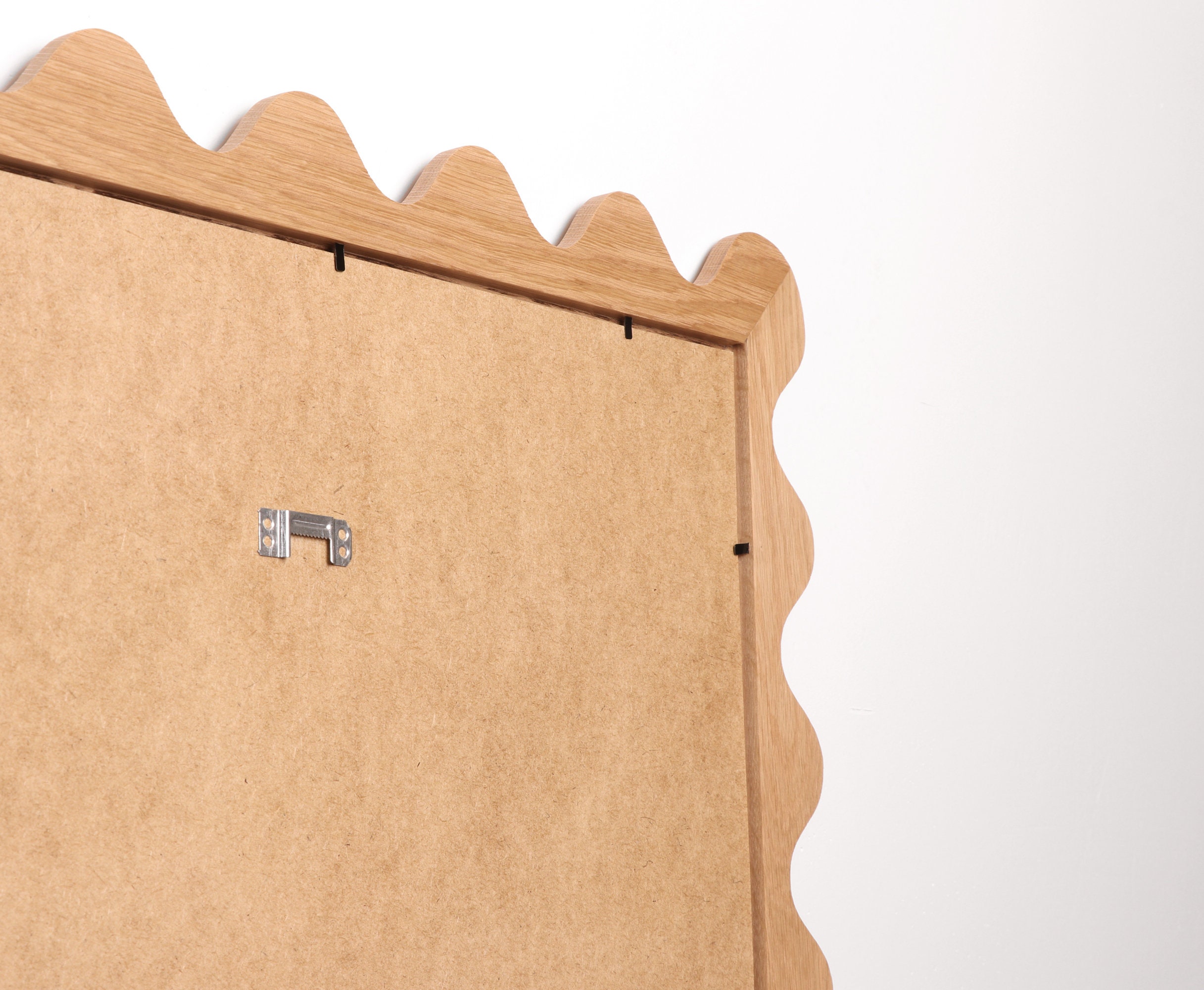 Oak Wood Scalloped Picture Frame, 19.75x27.5 - Etsy