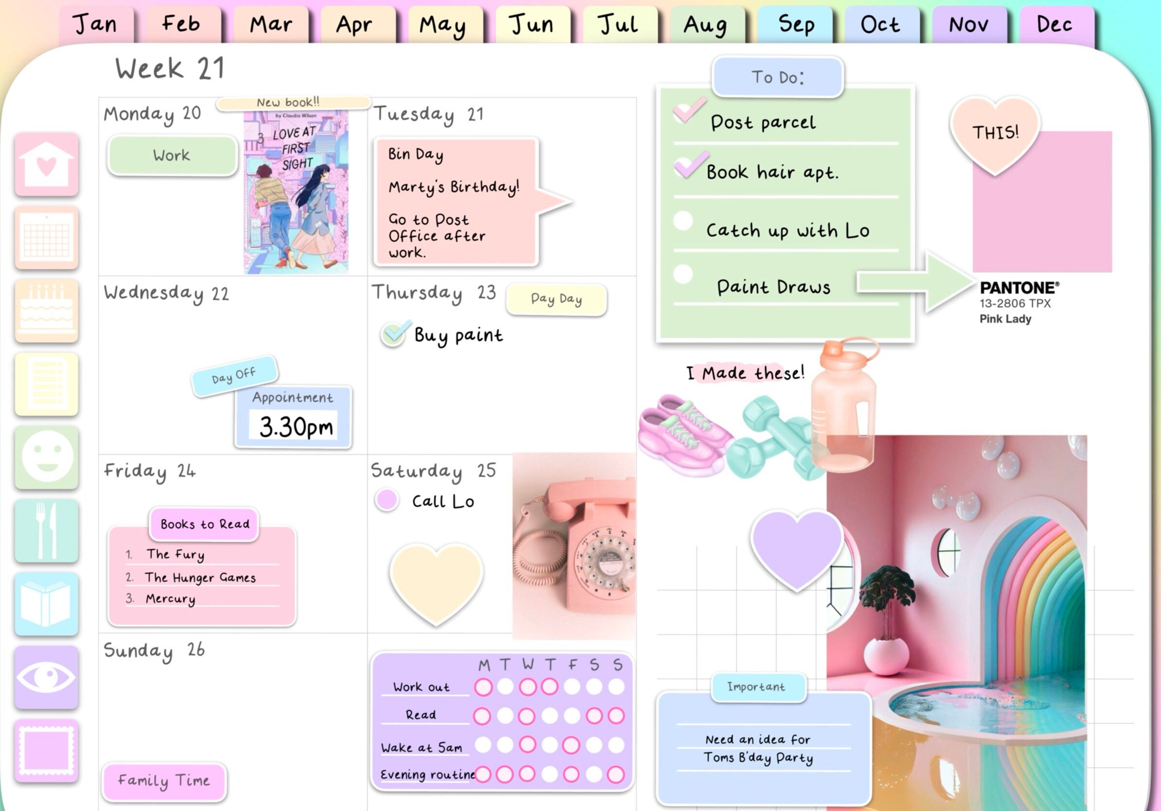 Digital Planner, Goodnotes Planner, Pastel Digital Planner, iPad ...