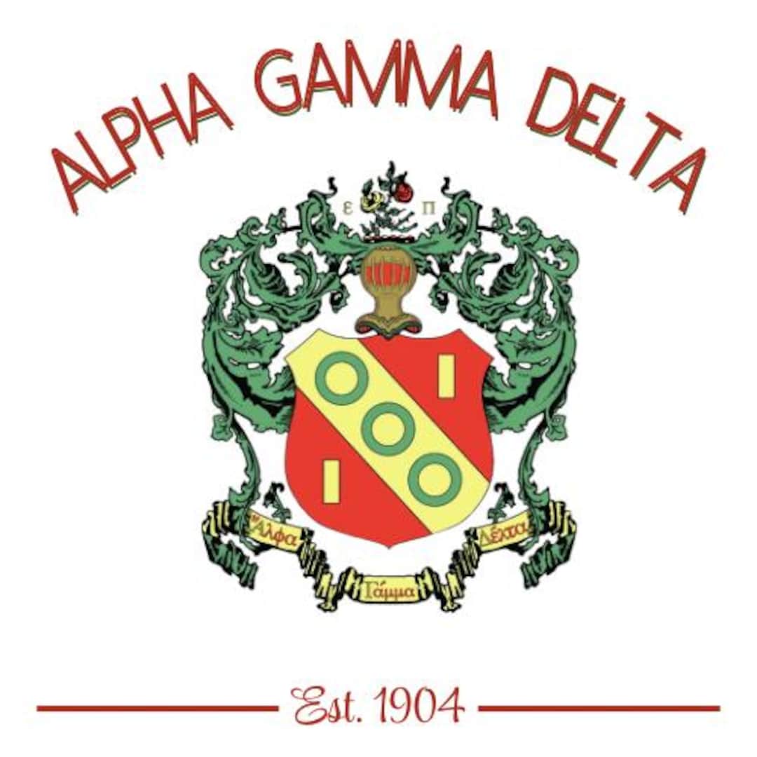 Alpha Gamma Delta Crest Digital - Etsy