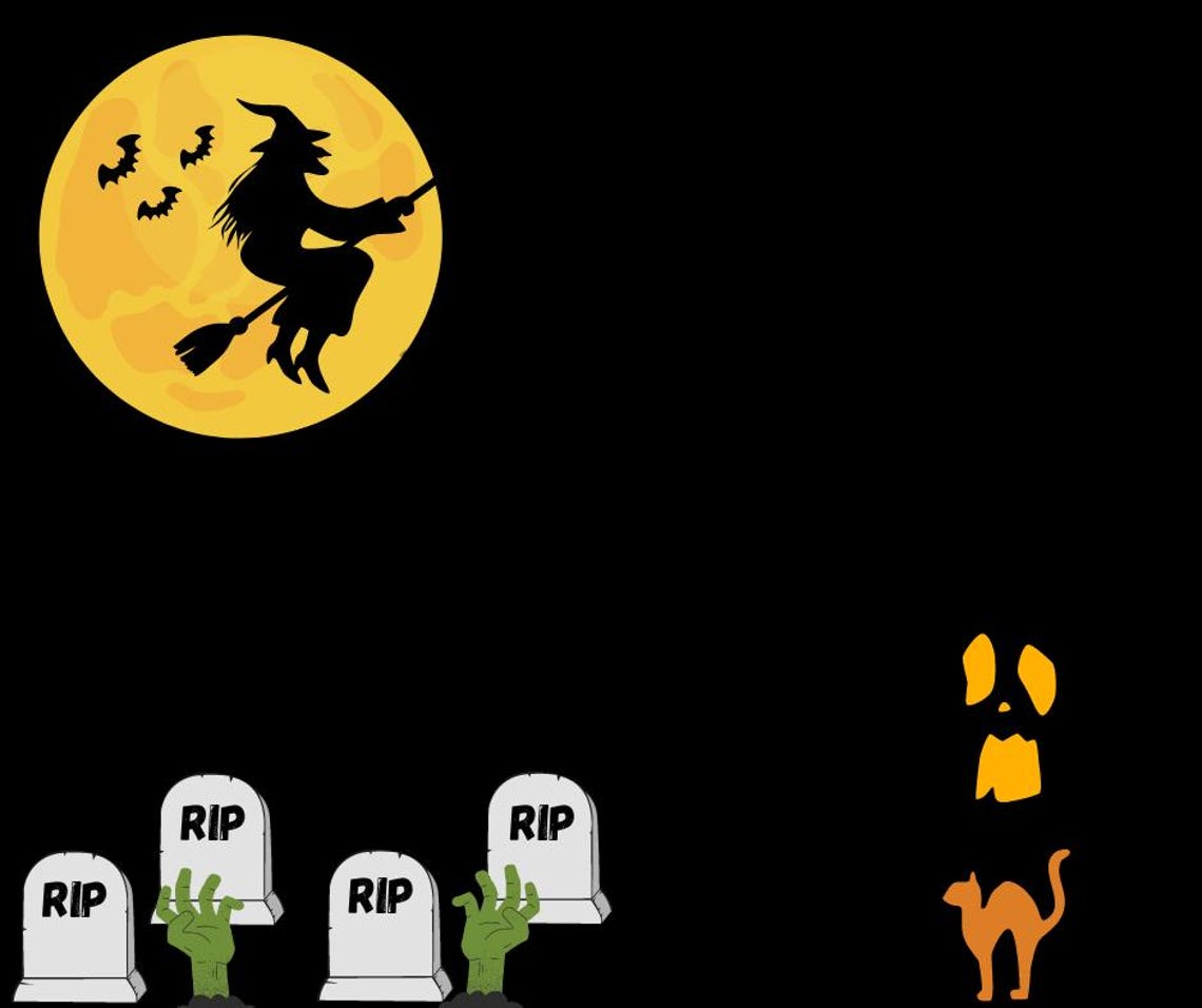 Spooky Night Digital RTS Image - Etsy