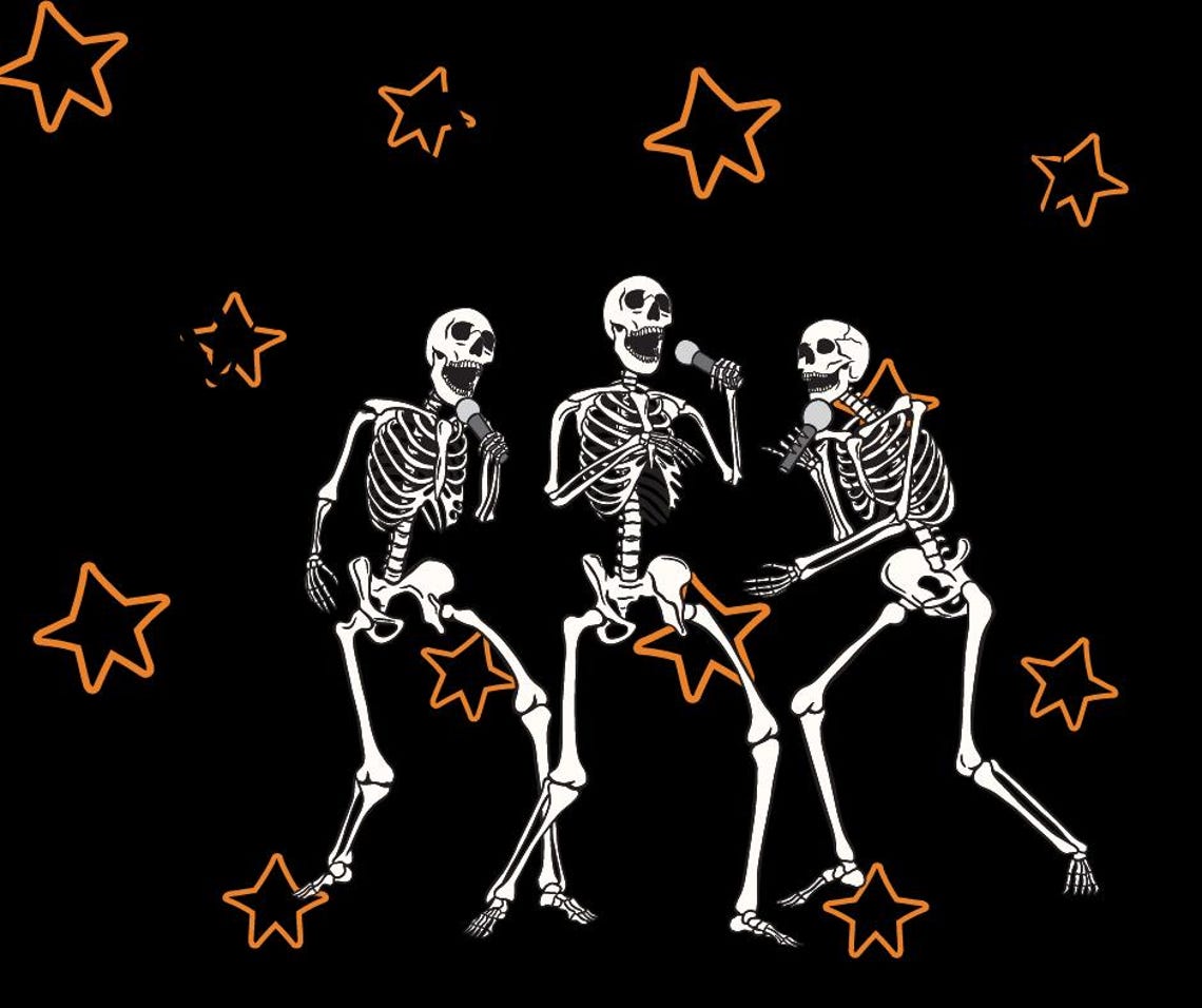 Singing Skeletons Digital RTS File - Etsy