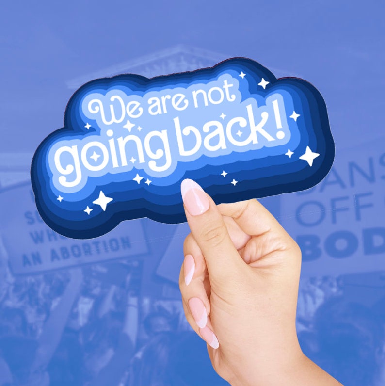 Kamala Harris Sticker Pack Club Harris We Are Not Going Back Madam ...