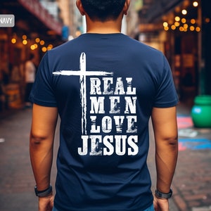 Mens Christian Shirt, Bible Verse Shirt Christian Clothing Shirt, Gift ...
