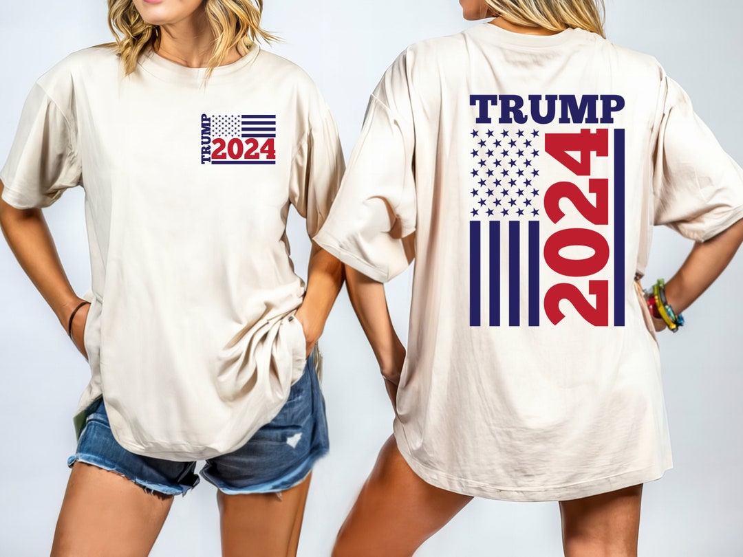 Trump 2024 T-shirt, Comfort Colors Trump Shirt, Pro-trump Graphic Tee ...