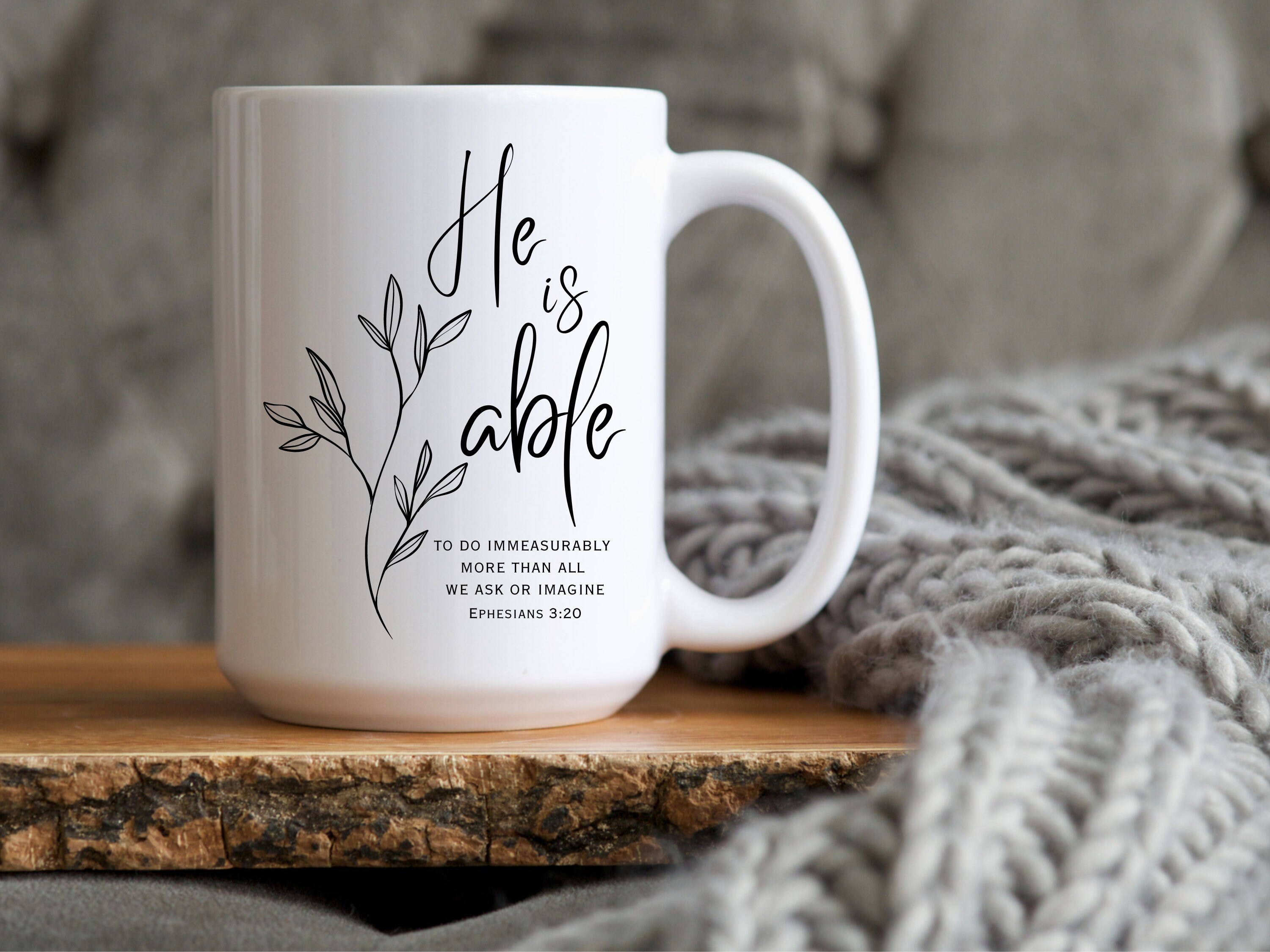 Christian Mug, Scripture Coffee Mug, Bible Verse Coffee Mug, Christian ...