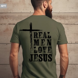 Mens Christian Shirt, Bible Verse Shirt Christian Clothing Shirt, Gift ...
