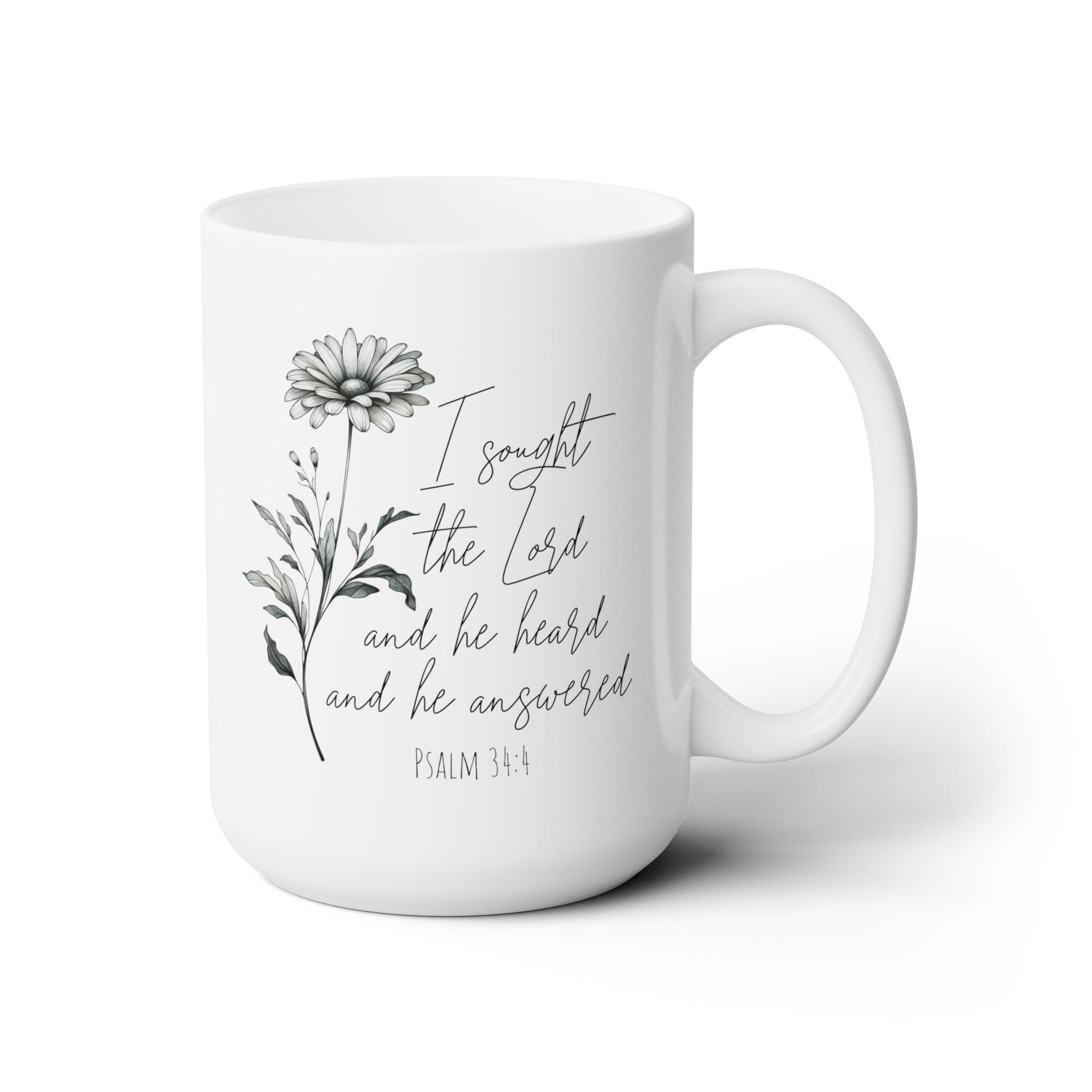 Christian Mug, Scripture Coffee Mug, Bible Verse Coffee Mug, Christian ...
