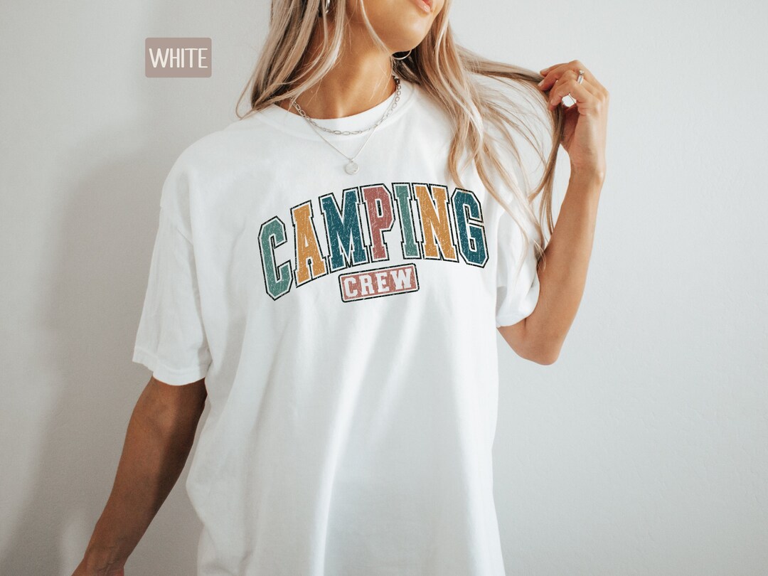 Camping Tshirt, Camping Crew Matching Shirt, Comfort Colors Camping ...