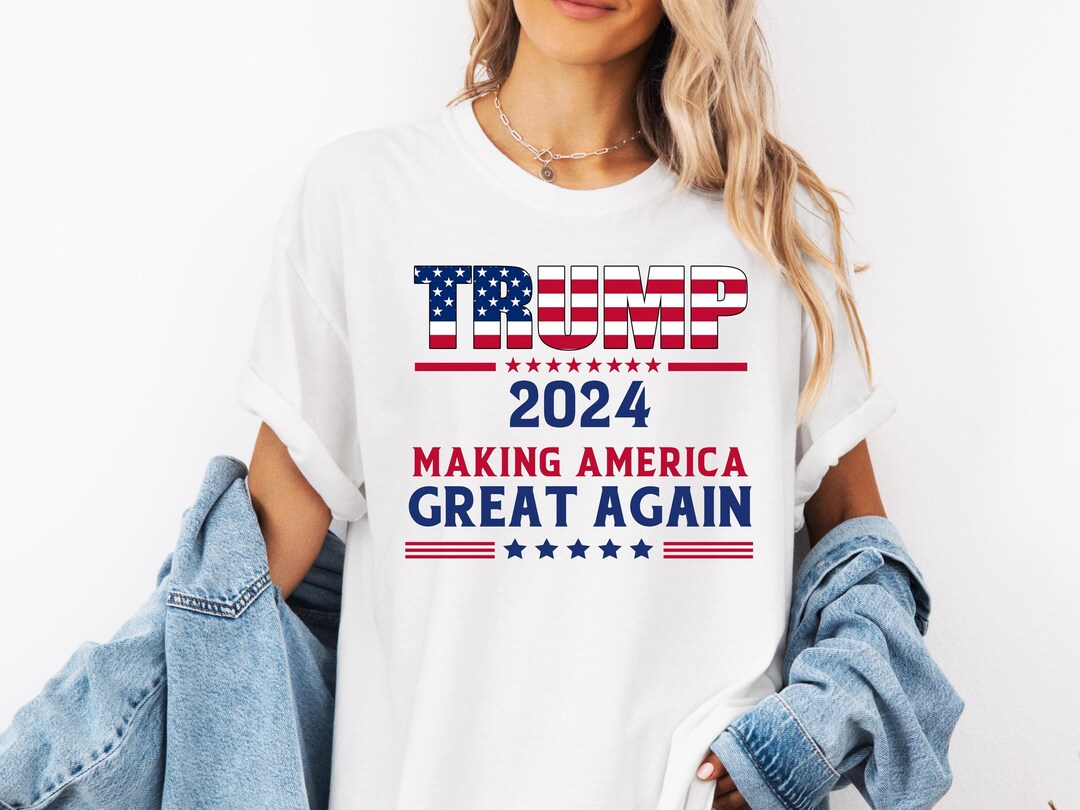 Donald Trump Election Victory Tee, Trump 2024 T-shirt, MAGA 2024 Shirt ...