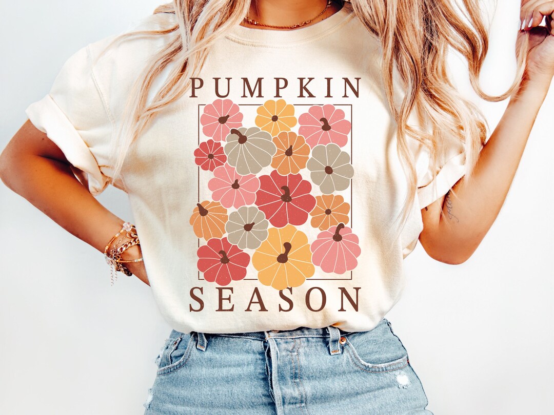 Comfort Colors® Pumpkin Season Fall Shirt, Autumn Shirt, Pumpkin Lover ...