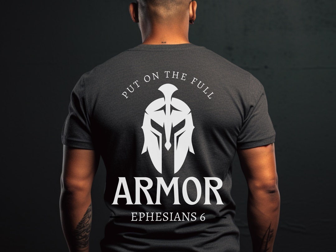 Armor of God Unisex T-shirt Religious Christian Tee, Men's Graphic ...