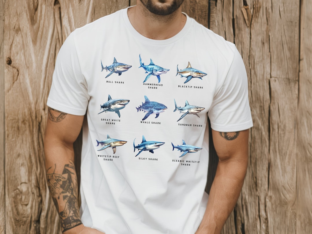 Shark Tee, Shark Fan Week, Shirt for Shark Fan Week, Shark Lover Gift ...