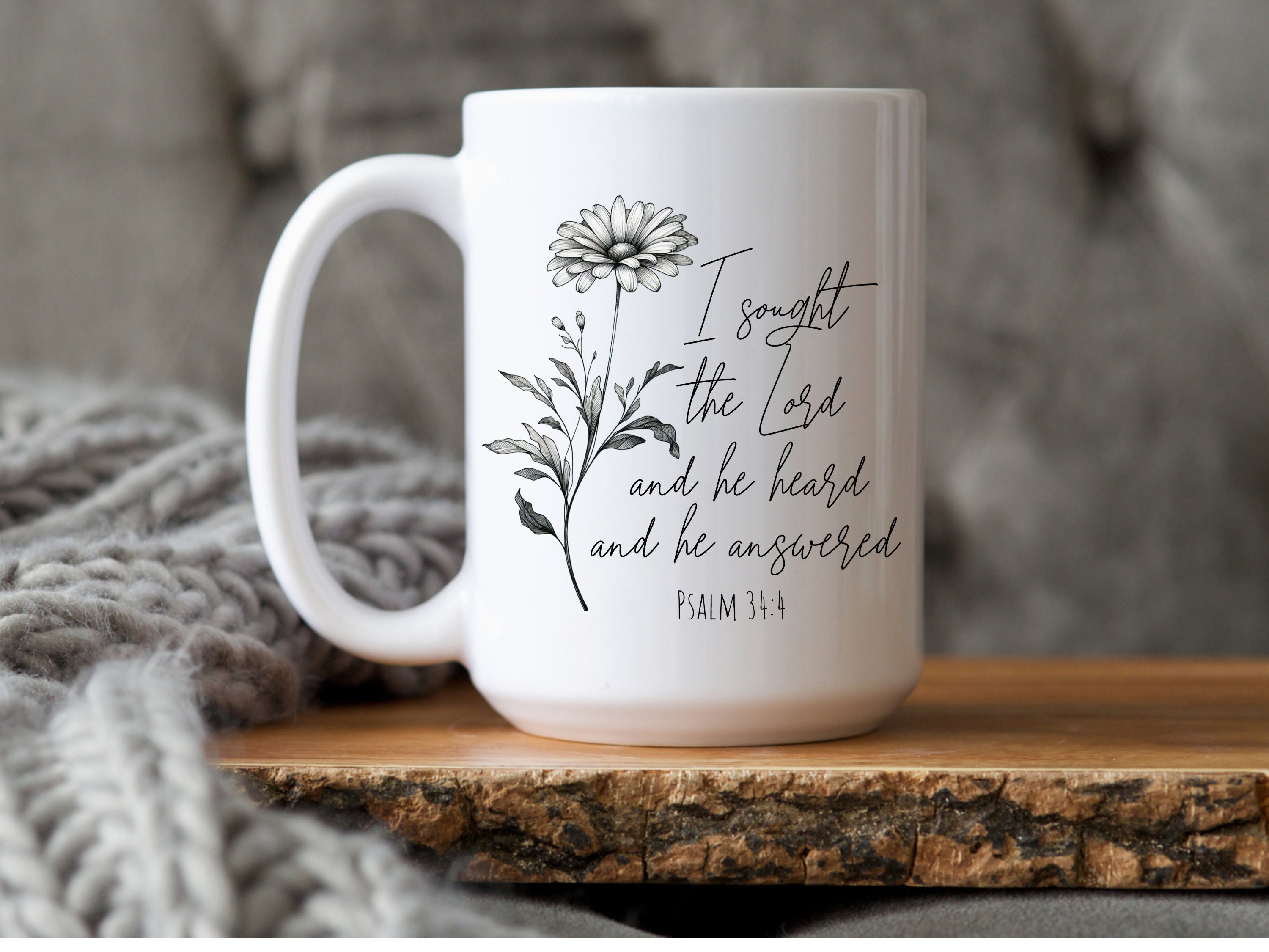 Christian Mug, Scripture Coffee Mug, Bible Verse Coffee Mug, Christian ...
