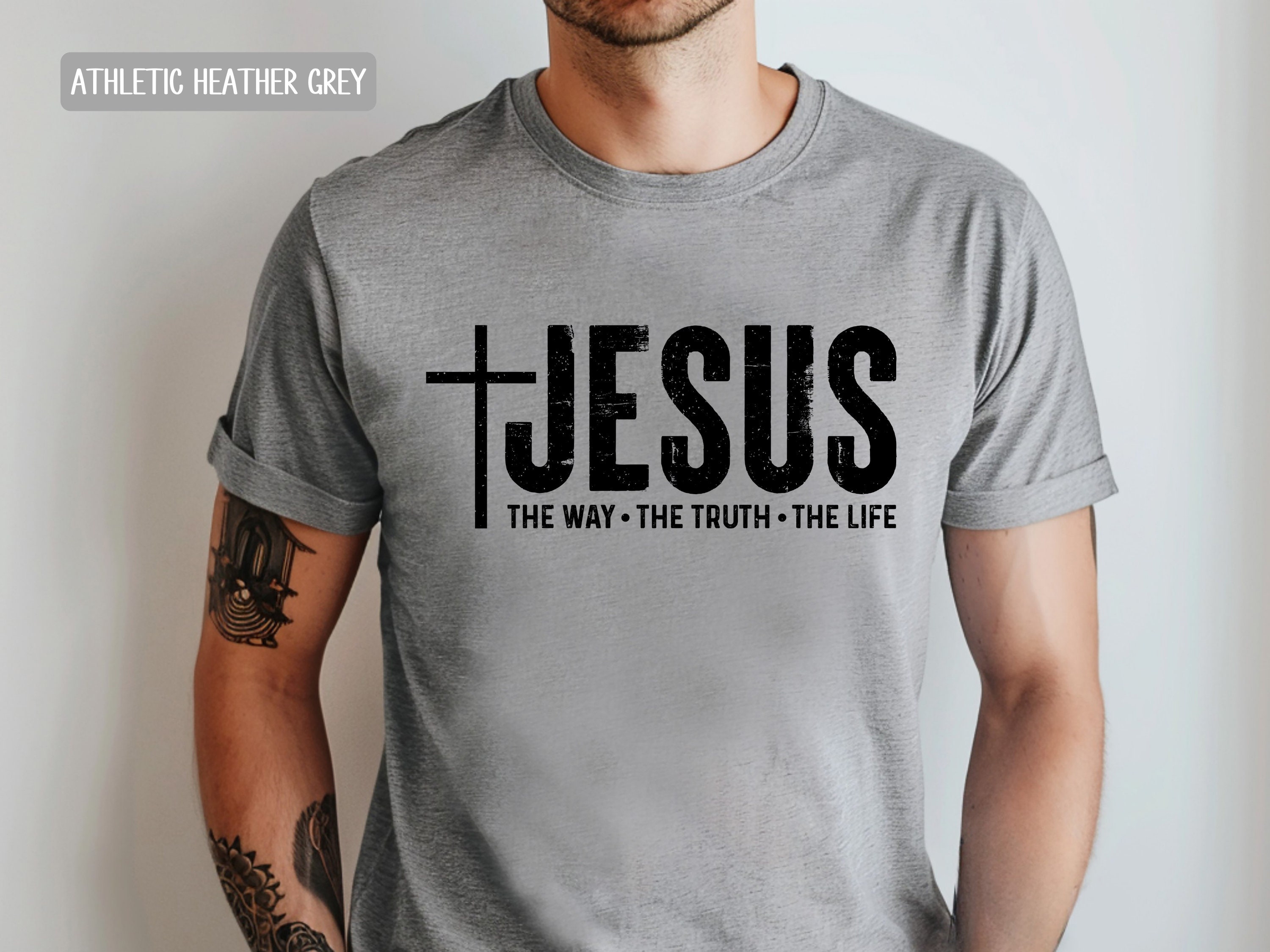 Mens Christian Shirt, Bible Verse Shirt Christian Clothing Shirt, Gift ...