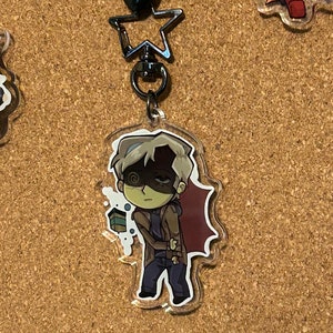 Ethan Winters Resident Evil Acrylic Charm Keychain - Etsy
