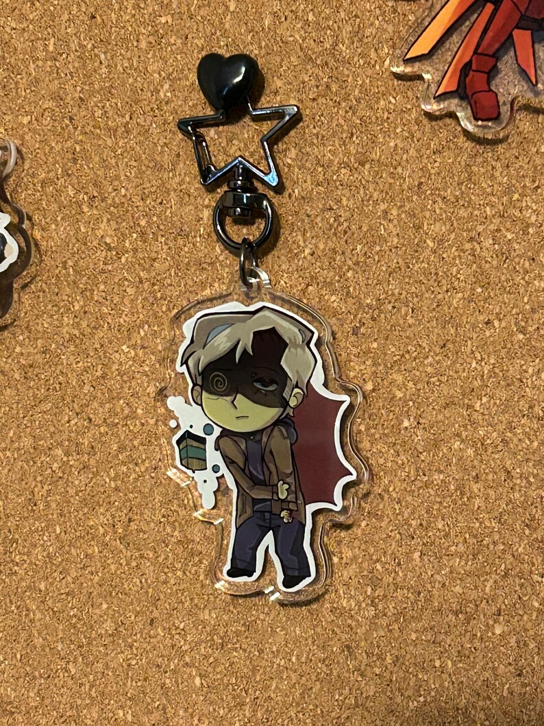 Ethan Winters Resident Evil Acrylic Charm Keychain - Etsy