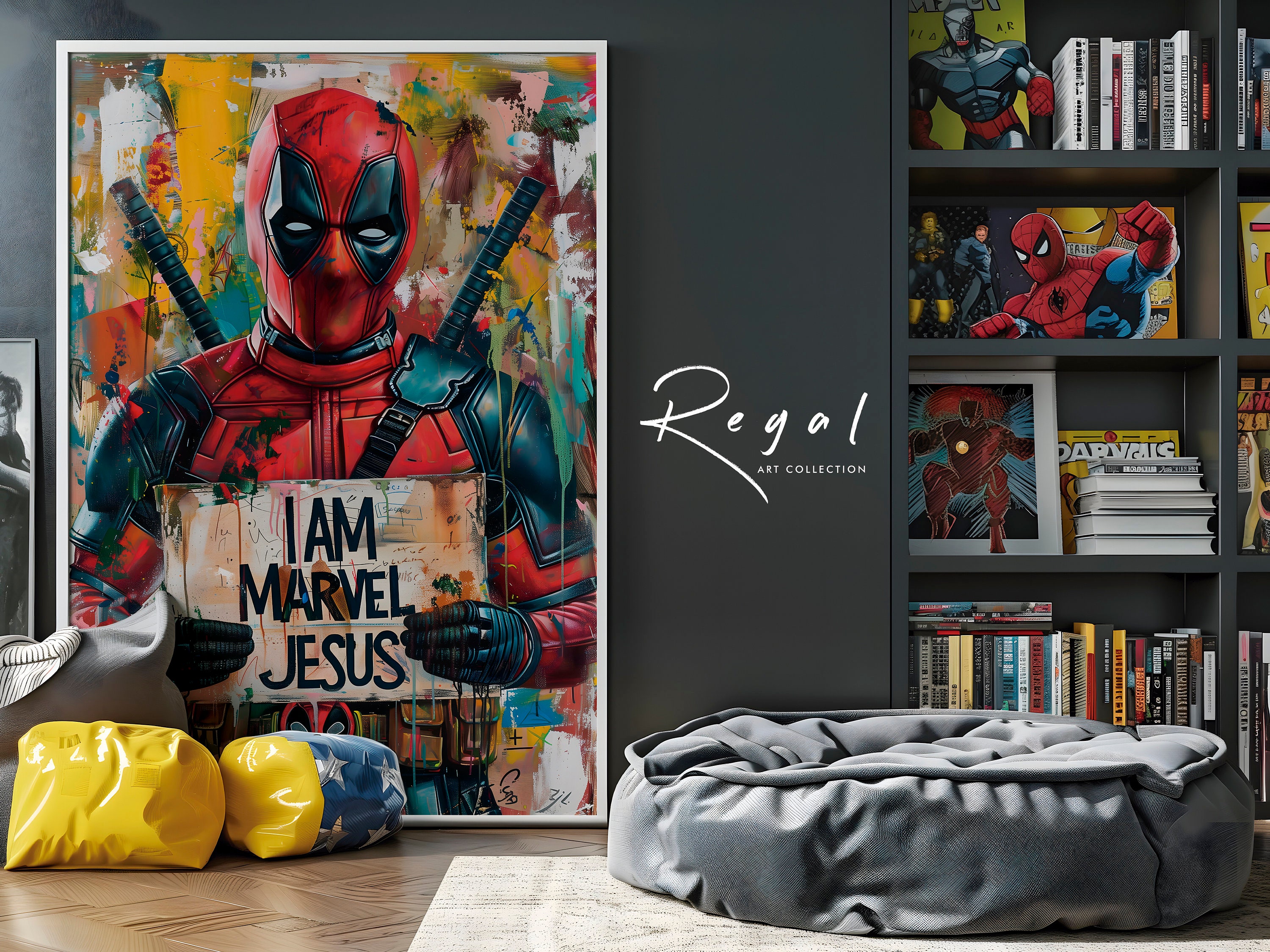 Deadpool Deadpool Poster Deadpool 3 Wall Art Print Wall Décor Deadpool ...