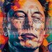 Elon Musk Poster Elon Musk Colorful Portrait Wall Art Print Colorful ...