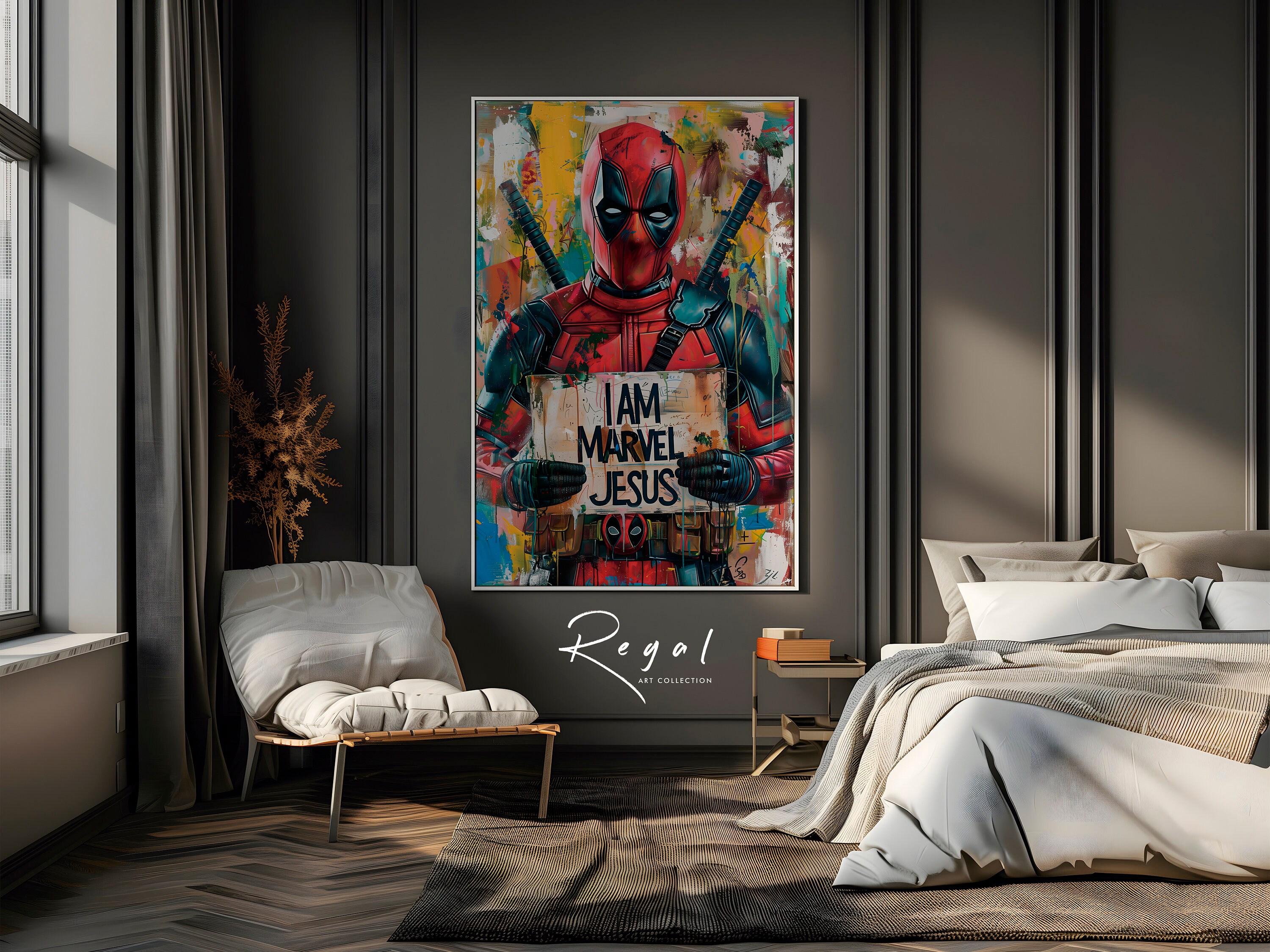 Deadpool Deadpool Poster Deadpool 3 Wall Art Print Wall Décor Deadpool ...