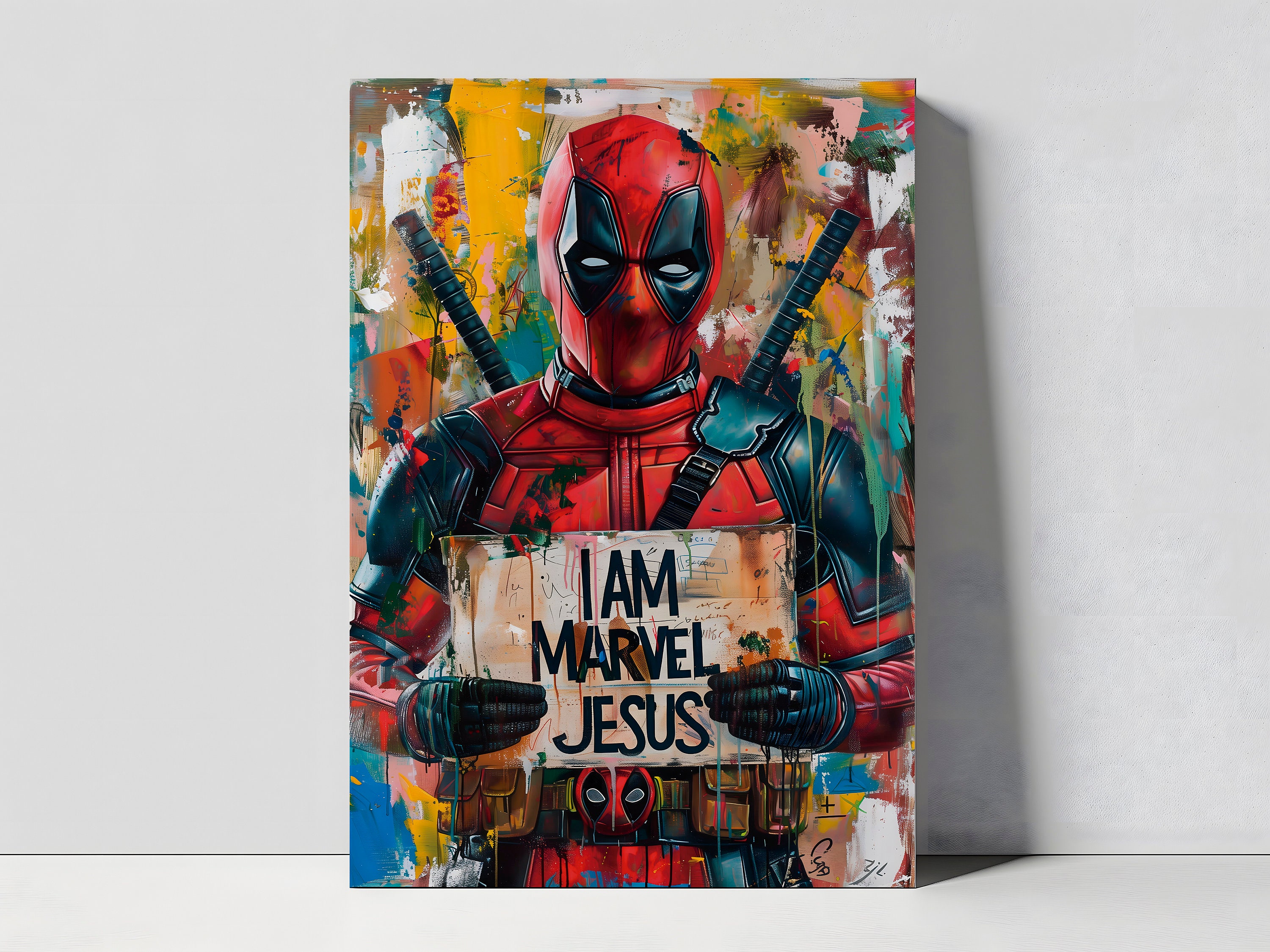 Deadpool Deadpool Poster Deadpool 3 Wall Art Print Wall Décor Deadpool ...
