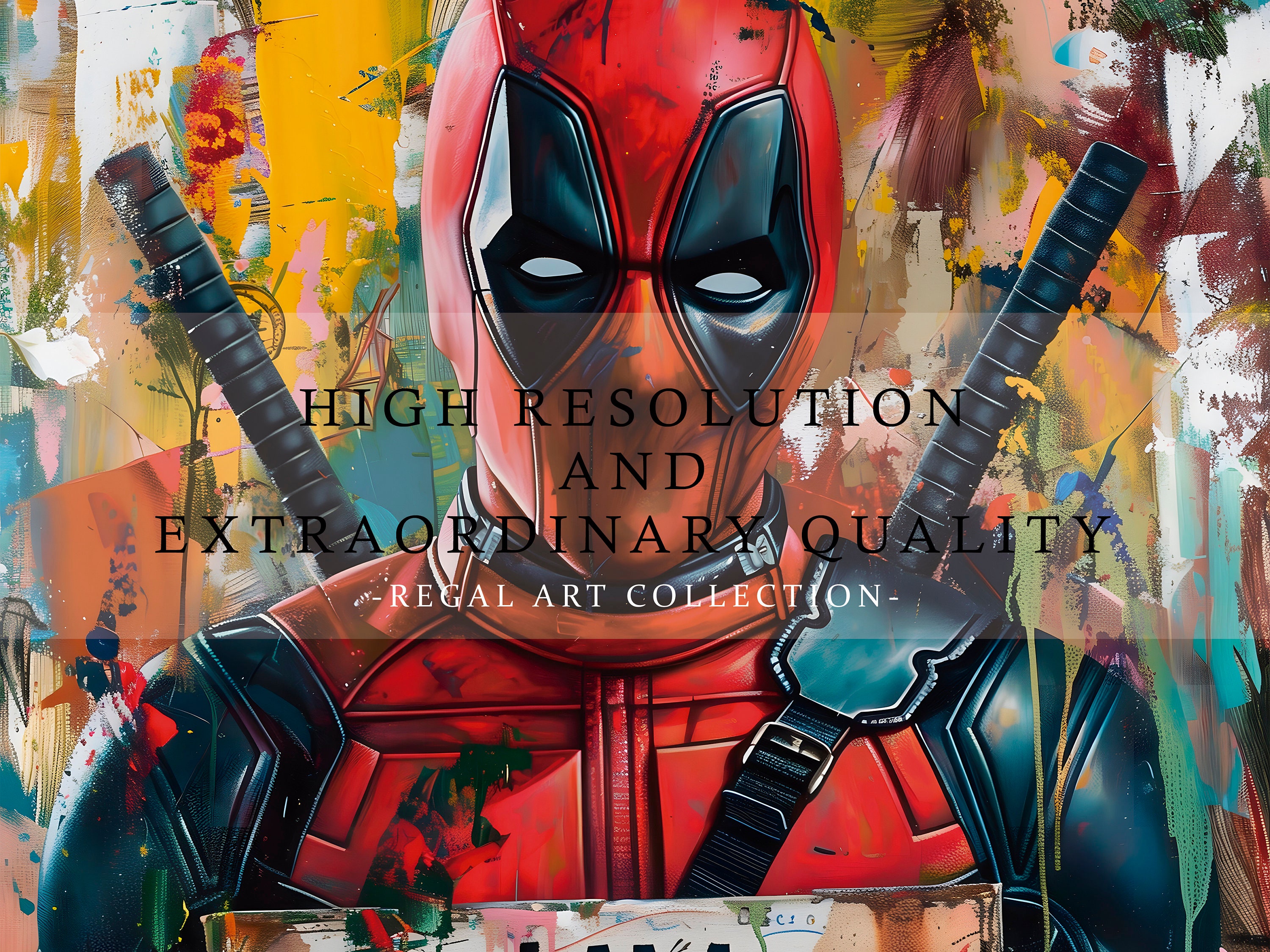 Deadpool Deadpool Poster Deadpool 3 Wall Art Print Wall Décor Deadpool ...