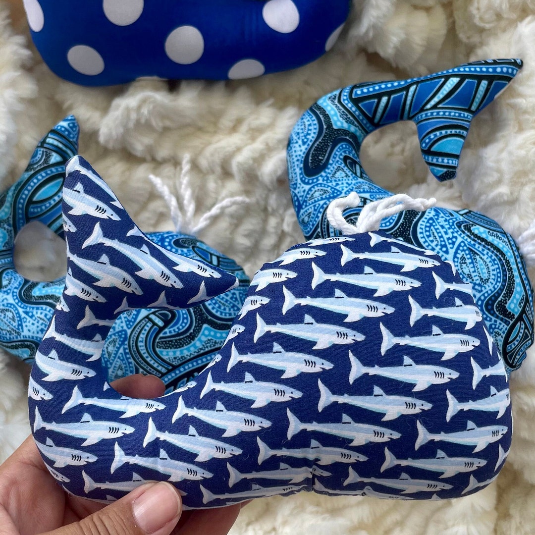 Whale Rattle Toy Handmade Rattles, Dolls, and Kids Decor - Etsy