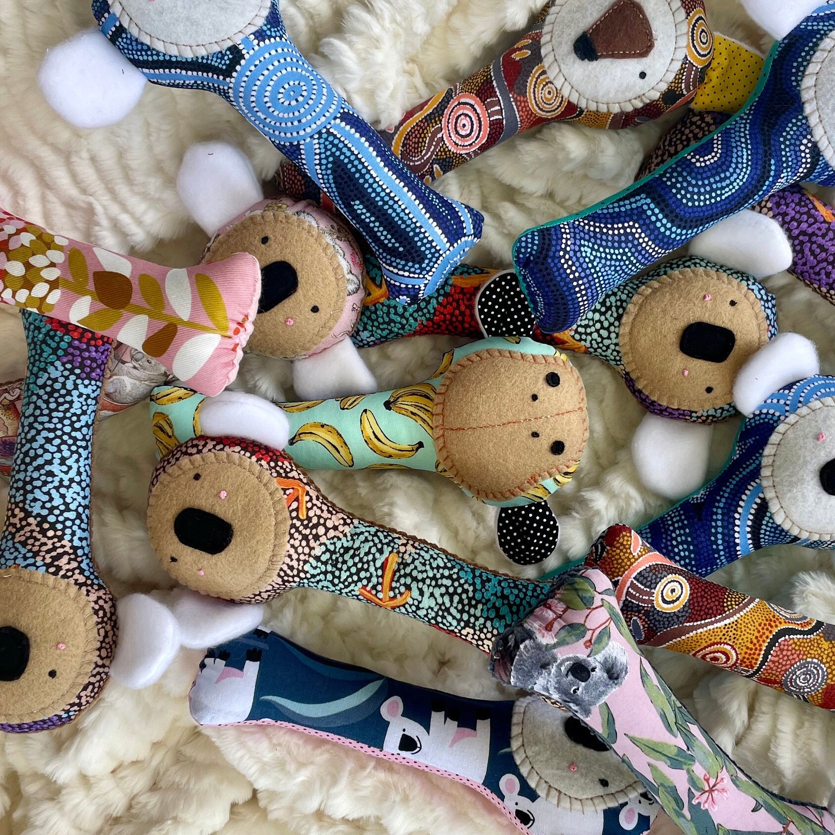Kangaroo Rattle Toy Handmade Rattles, Dolls, and Kids Decor - Etsy