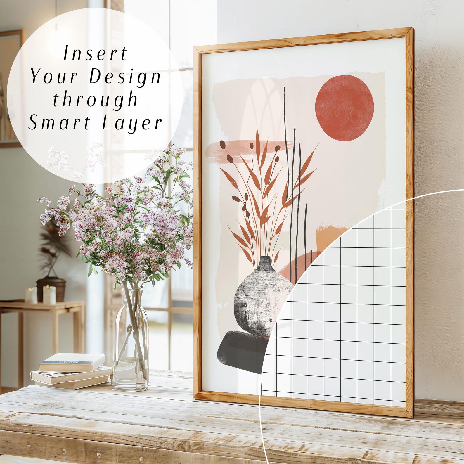 Frame Mockup 2x3 Ratio, Editable PSD 300 DPI Frame Mockup, Minimalist ...