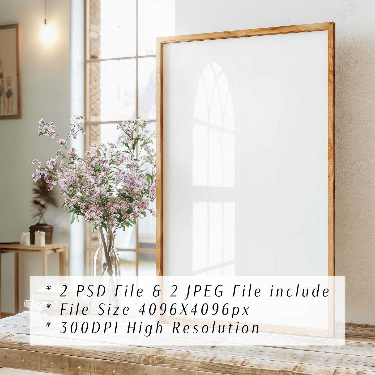 Frame Mockup 2x3 Ratio, Editable PSD 300 DPI Frame Mockup, Minimalist ...