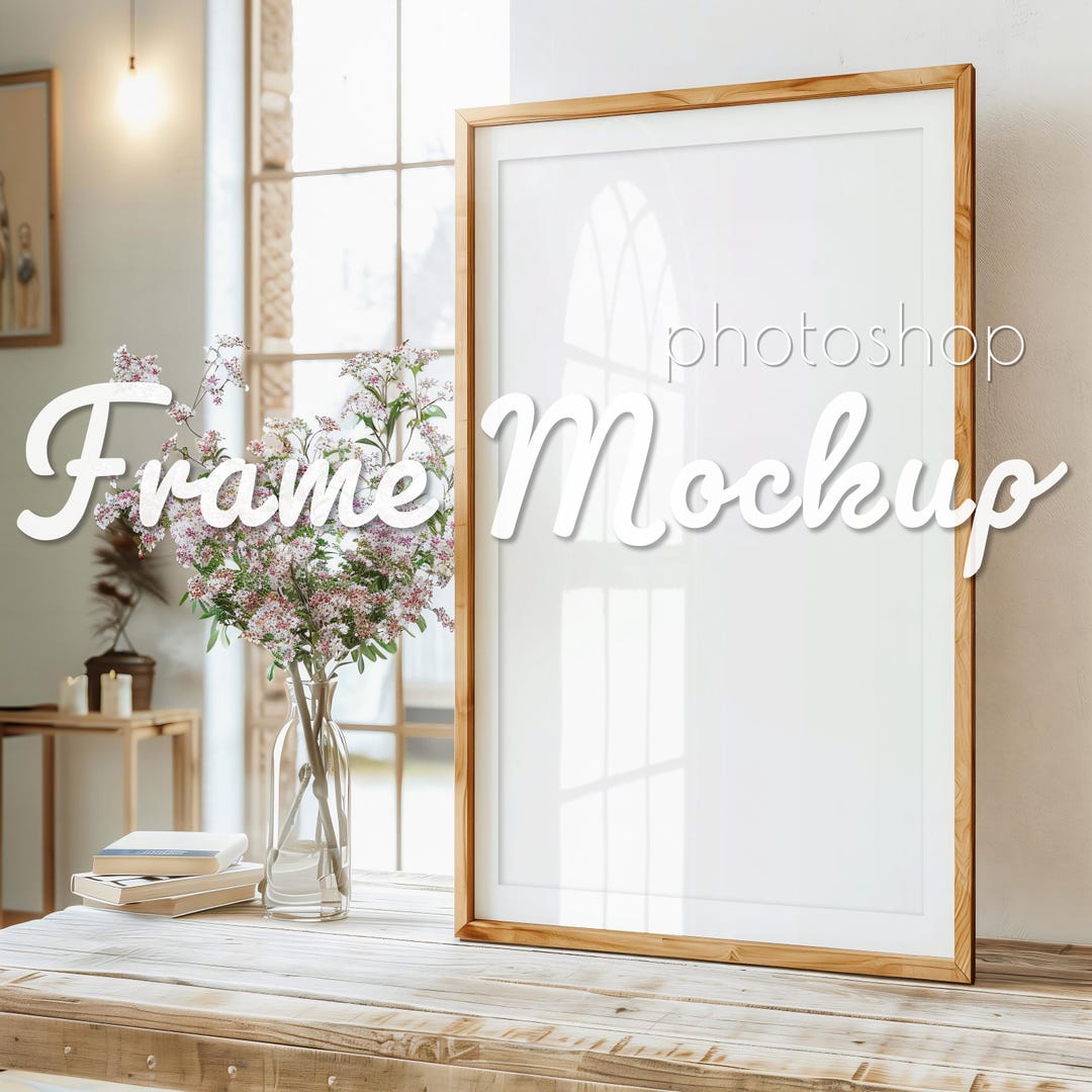 Frame Mockup 2x3 Ratio, Editable PSD 300 DPI Frame Mockup, Minimalist ...