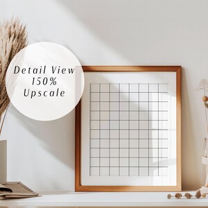Vertical 4x5 Nursery Frame Mockup With Wooden Border, Editable ...