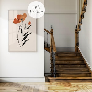 2x3 Vertical Frame Mockup With Thin Black Wooden Border, Photoshop Smart Layers, High-res 300dpi ...