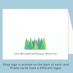 Yellow Aspen Trees Greeting/note Card, Blank Inside W/customizable ...