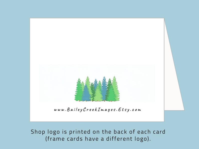 Yellow Aspen Trees Greeting/note Card, Blank Inside W/customizable ...