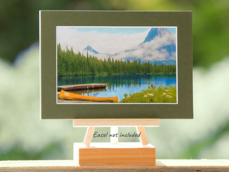Two Medicine Lake Greeting Card or Print, Landscape Photo Art, Blank ...