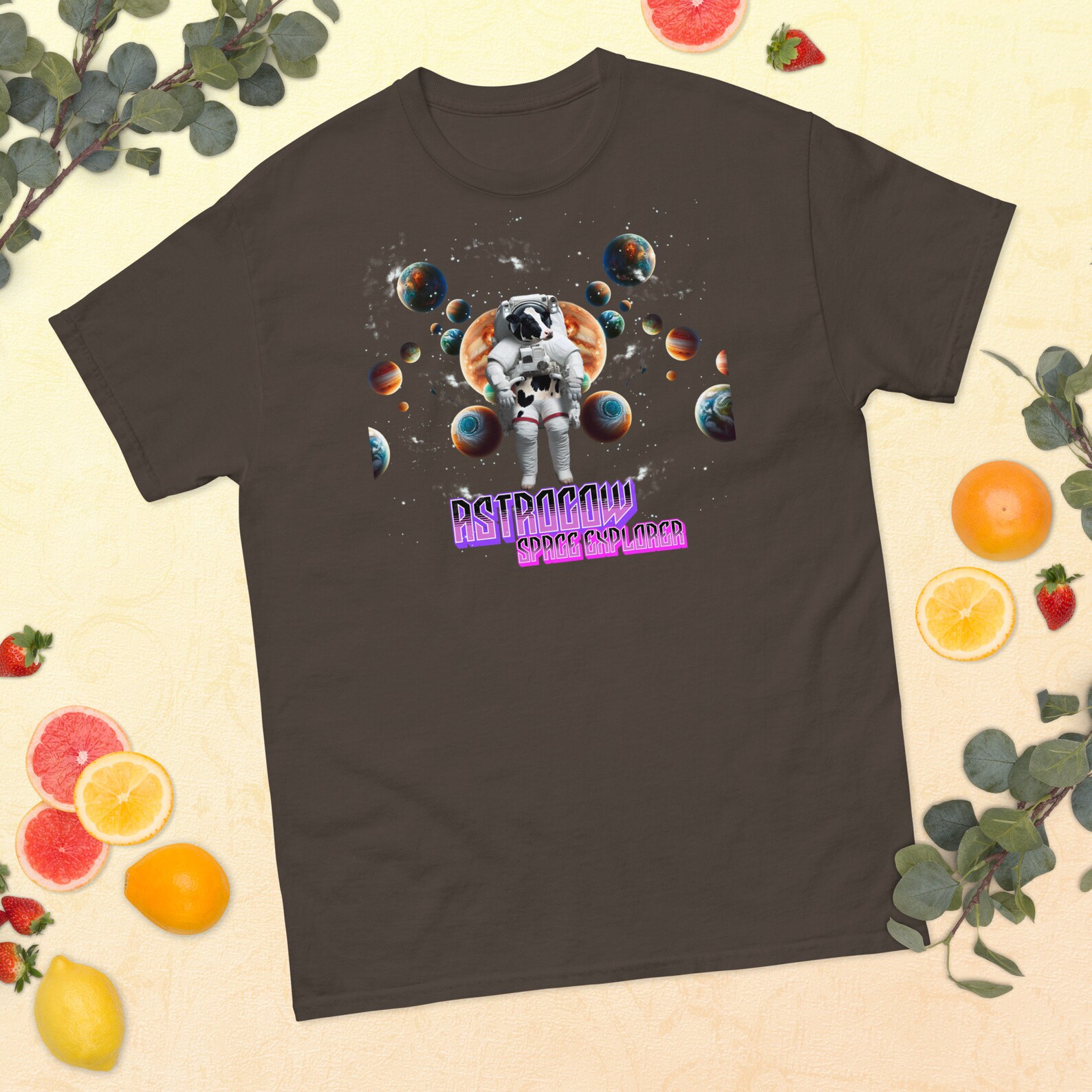 Astro Cow T-shirt | Cosmic Shirt | Space Explorer Shirt | Funny Cow T ...