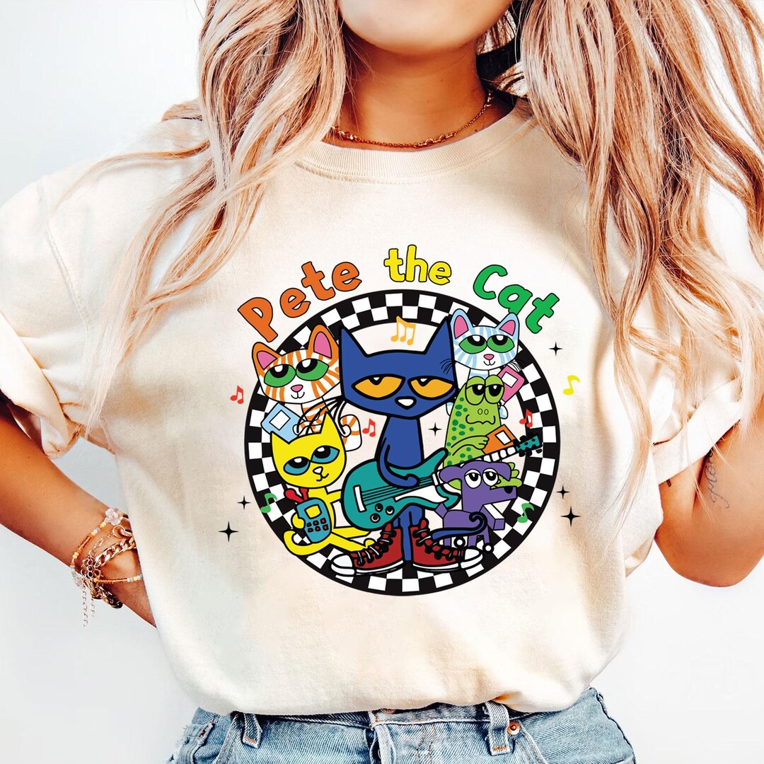 Pete the Cat School Shirt, the Cool Cat Back to School T-shirt ...