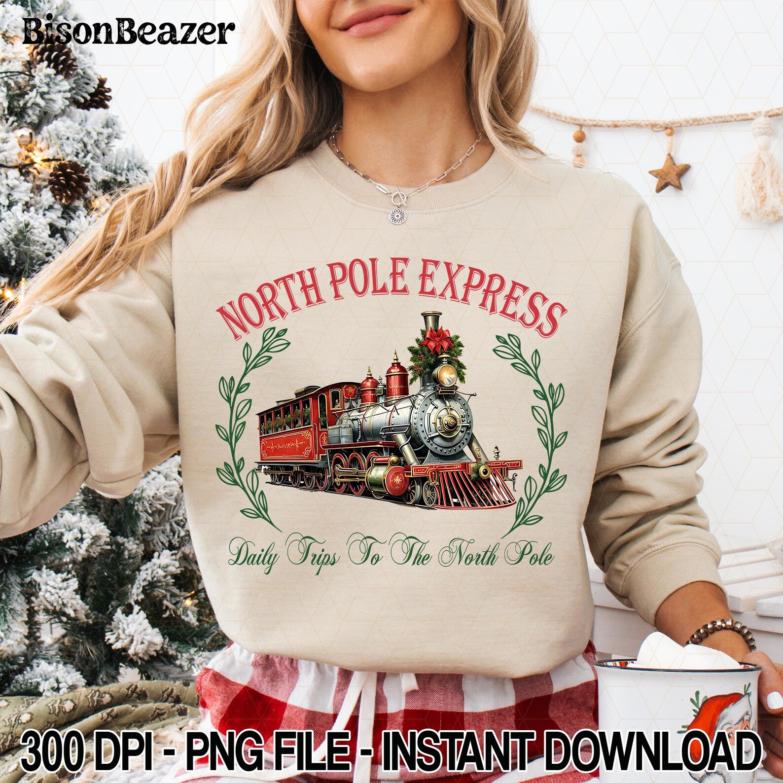 North Pole Christmas Train PNG Believe the Polar Express Funny ...