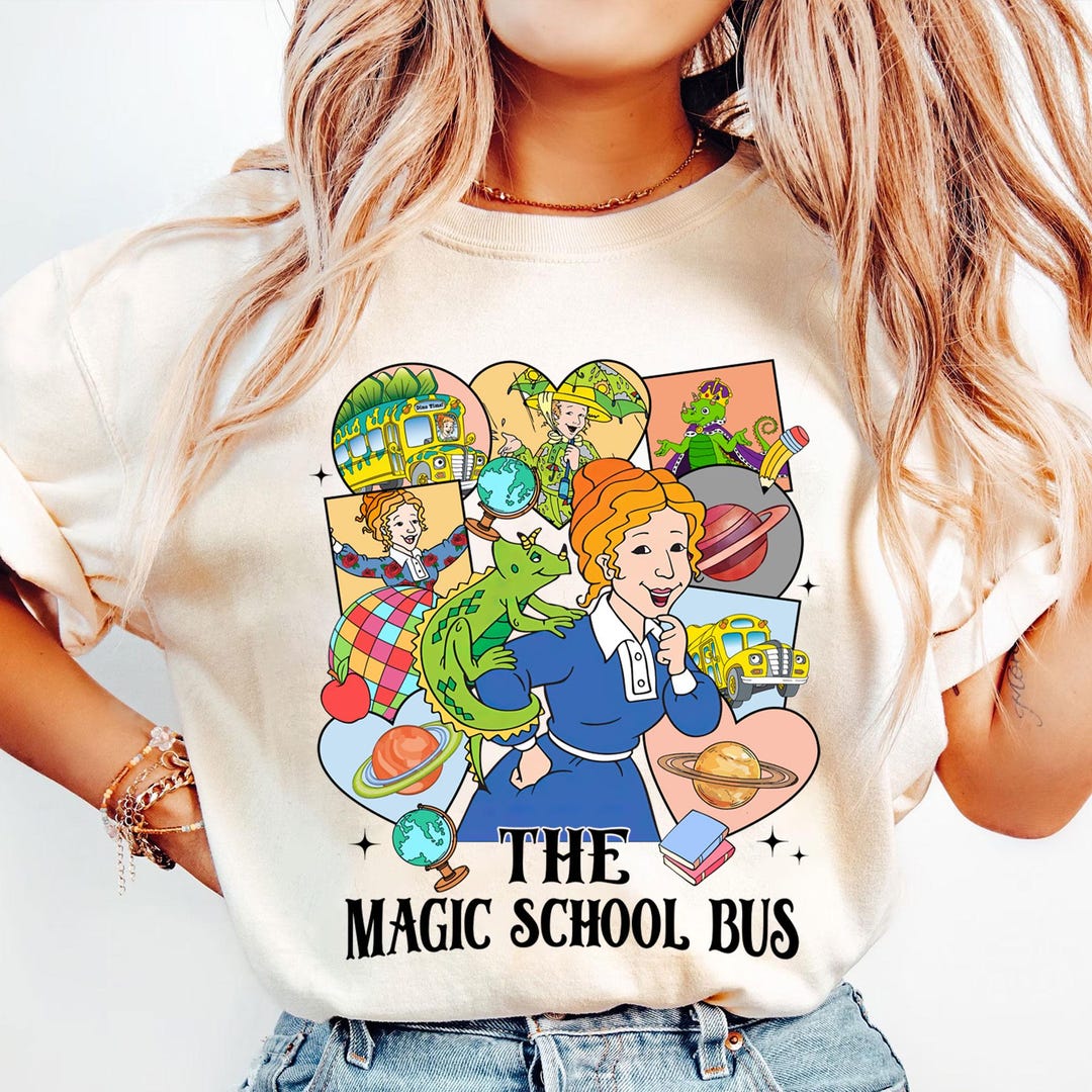 The Magic School Bus Shirt, Take Chances Make Mistakes Get Messy Shirt ...