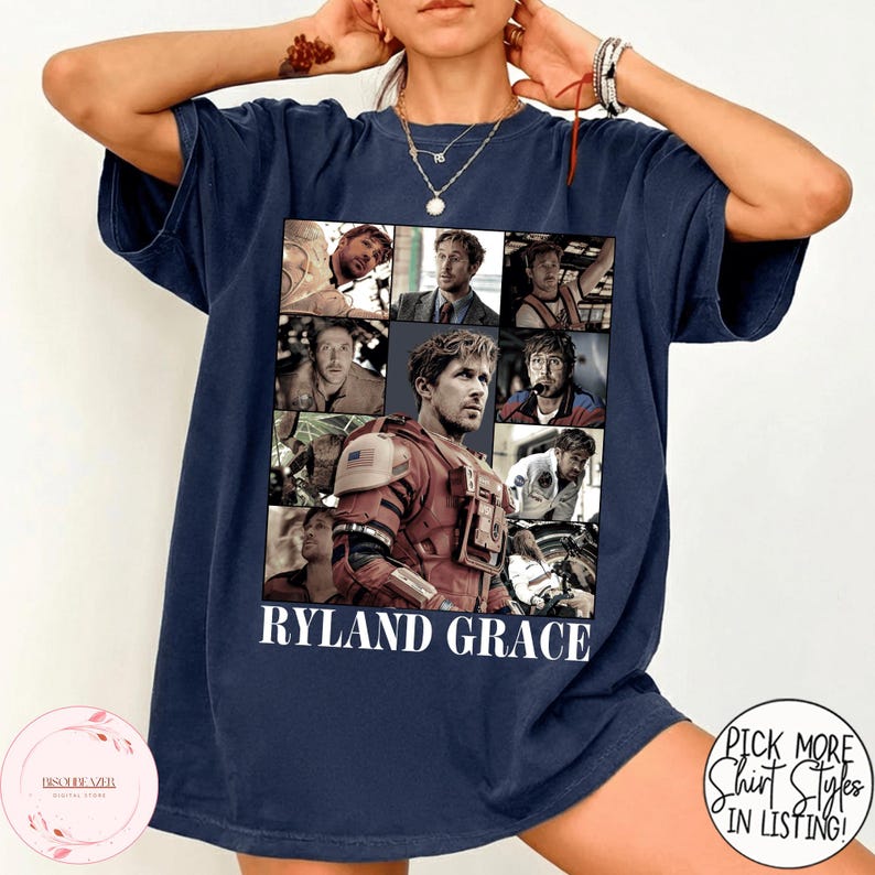 Ryland Grace Project Hail Mary Era Tour Shirt, Sci-fi Space Novel Fan ...