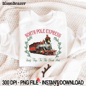 North Pole Christmas Train PNG Believe the Polar Express Funny ...