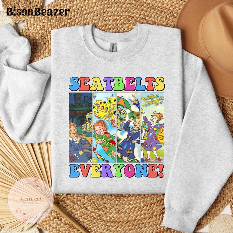 Seatbelts Everyone the Magic School Bus Shirt Take Chances Make ...