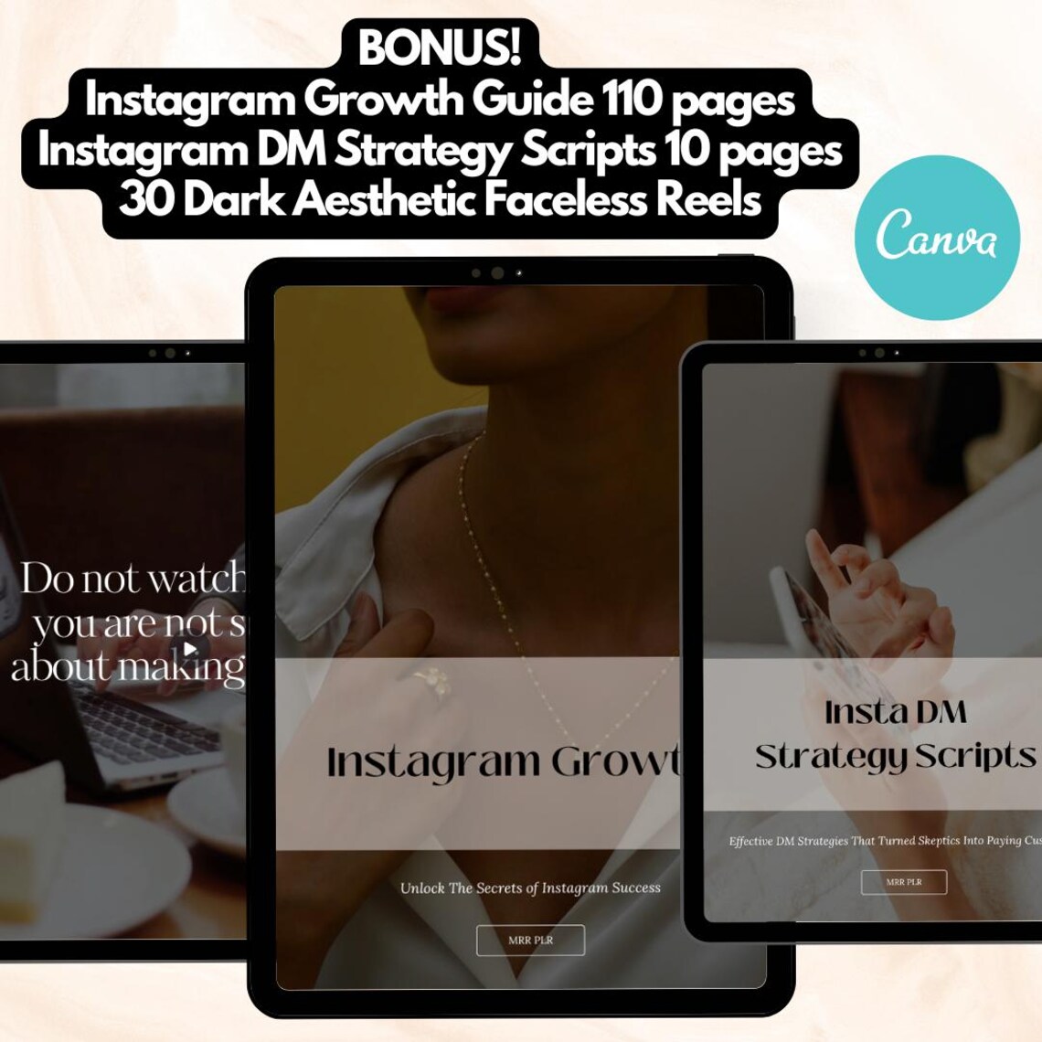 Instagram Growth Blueprint Course Master Resell Rights & PLR | Digital ...