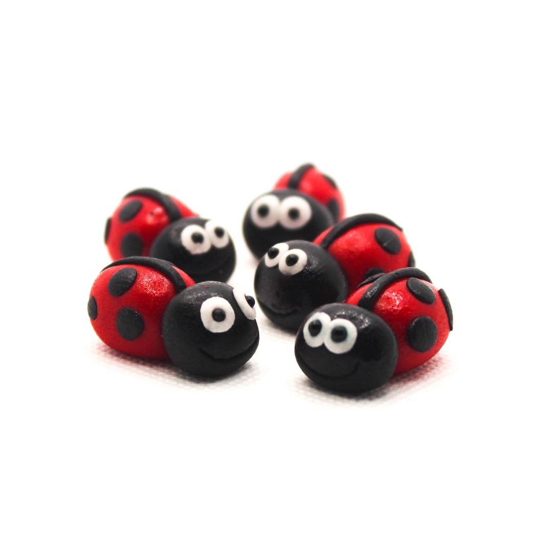 Edible 3D Icing Ladybug Ladybird Cake Topper Garden Party - Etsy