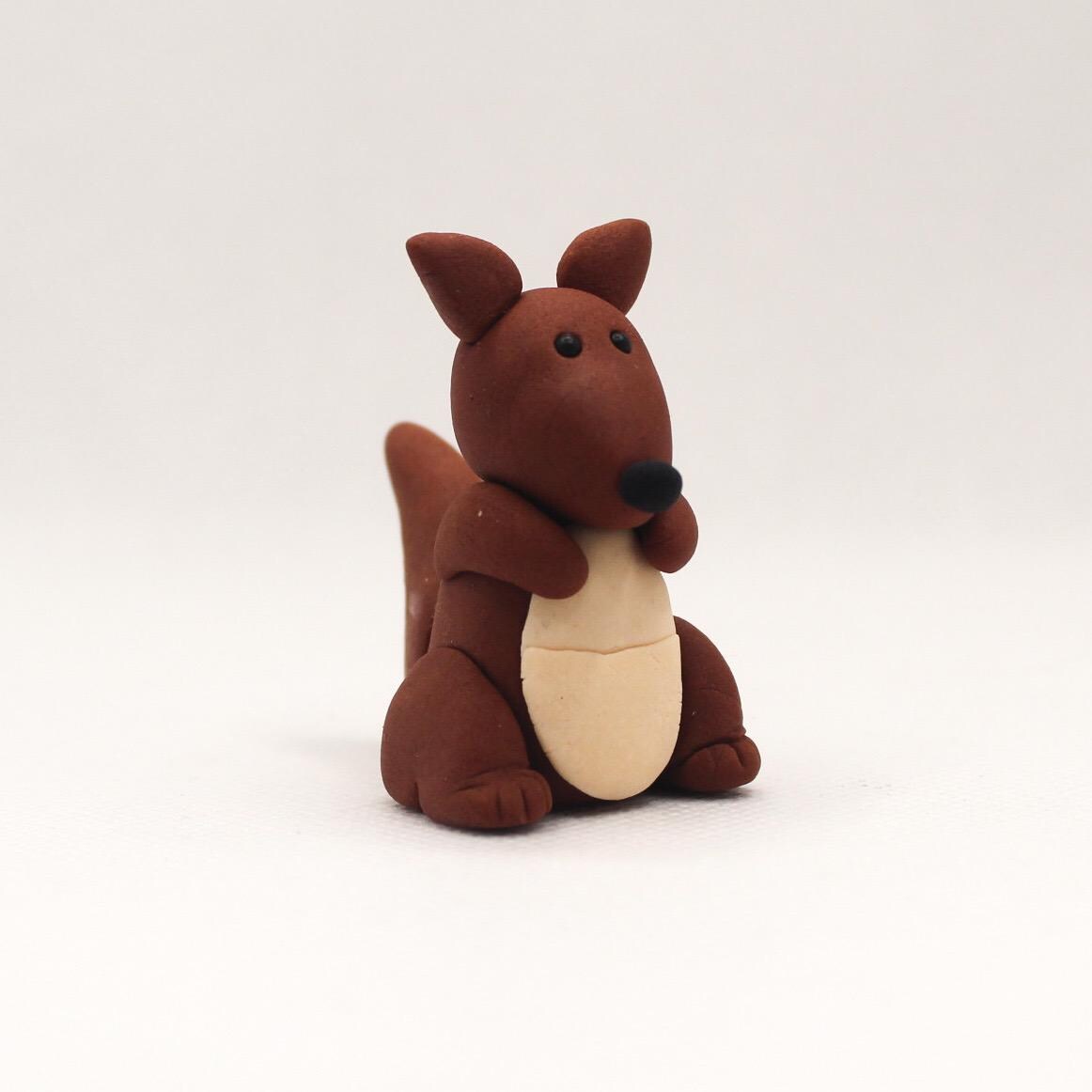 Edible Native Australian Fondant Icing Cake Topperskangeroo Wombat ...