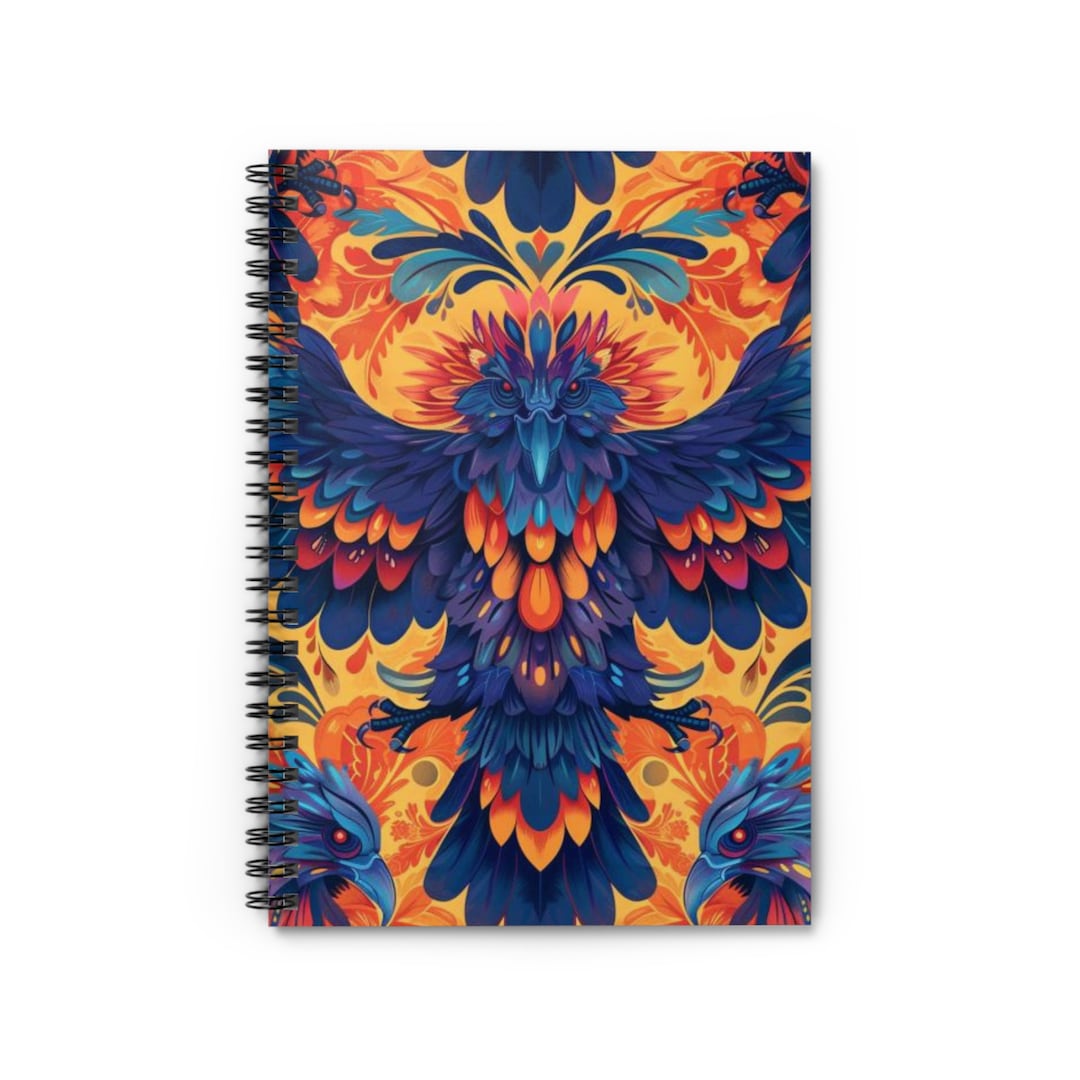 Watercolor Eagle Cute Spiral Notebook - Ruled Line, Eagles Art, Animal ...